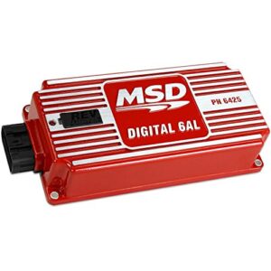 msd 6425 digital 6al ignition control - red