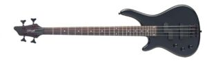 stagg bc300lh 4-string fusion electric left-handed bass guitar - black