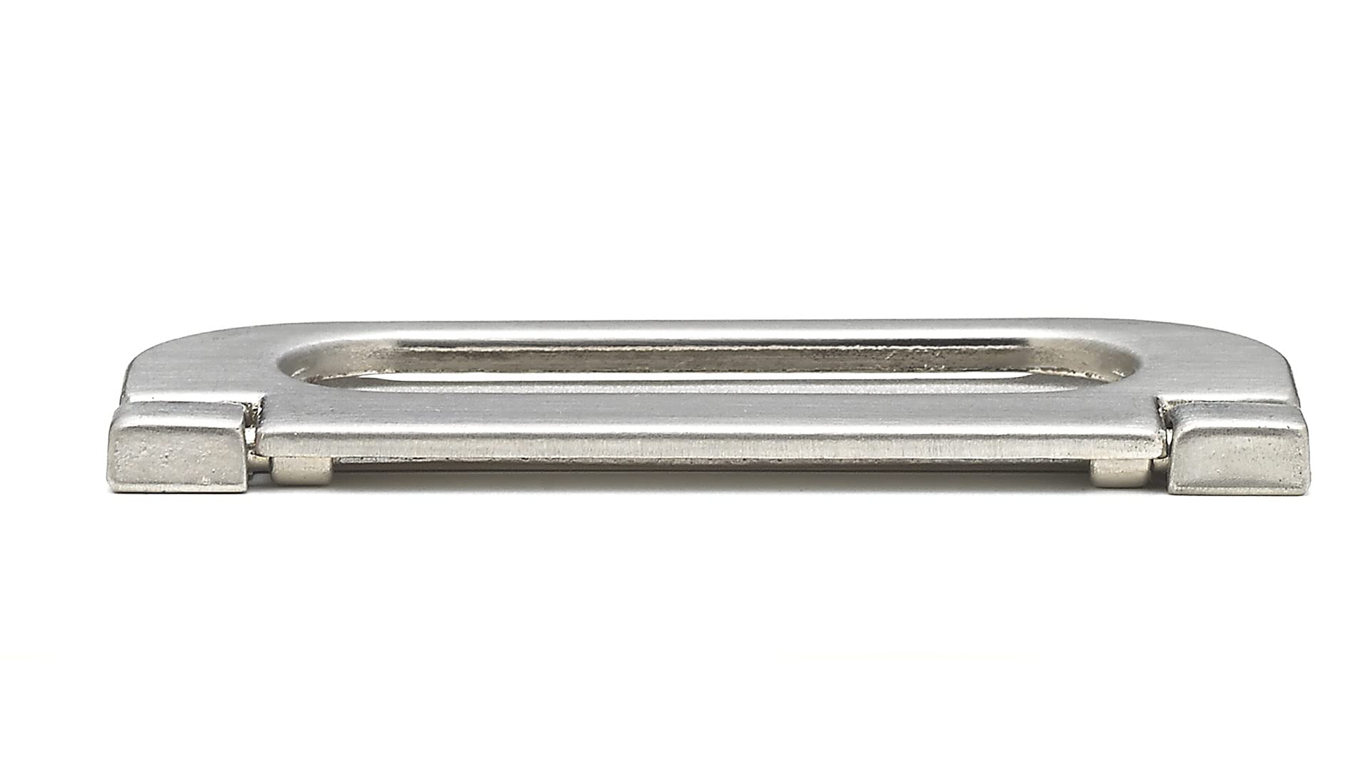 Richelieu Hardware BP77370195 2 3/4-inch (70 mm) Center-to-Center Brushed Nickel Modern Cabinet and Drawer Pull Handle for Kitchen, Bathroom, and Furniture