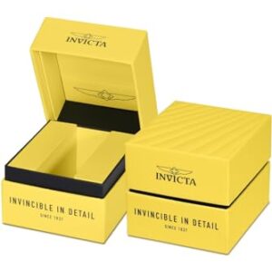 I By Invicta Men's 90242-001 Chronograph Black Dial Black Leather Dress Watch