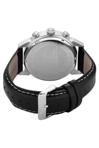 I By Invicta Men's 90242-001 Chronograph Black Dial Black Leather Dress Watch