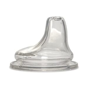 NUK Replacement Silicone Spout for NUK Active and Learner Cups and NUK Bottles, Clear