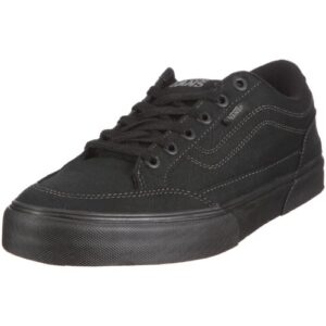 vans bearcat canvas black/black men's classic skate shoes size 10.5