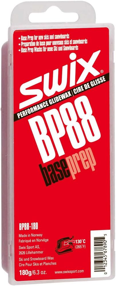 Swix BP88 Base Prep Ski and Snowboard Wax, 180g