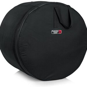 Gator Cases Protechtor Series Padded Drum Bag; Kick Drum 24" x 18" (GP-2418BD), Black