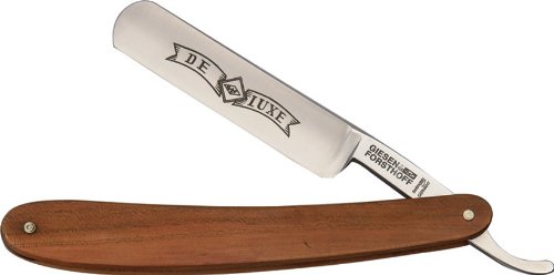 Giesen & Forsthoff TIM394 Straight Razor Plum Wood Knife