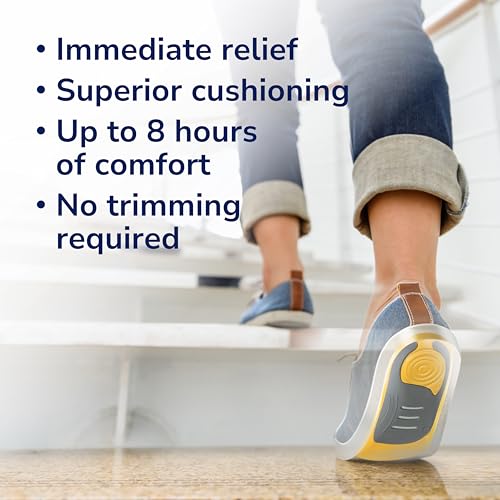 Dr. Scholl’s® Custom Fit® Orthotics 3/4 Length Inserts, CF 430, Customized for Your Foot & Arch, Immediate All-Day Pain Relief, Lower Back, Knee, Plantar Fascia, Heel, Insoles Fit Men & Womens Shoes