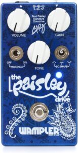 wampler brad paisley signature paisley drive overdrive pedal