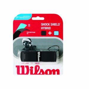 wilson shock shield hybrid replacement grip (black)