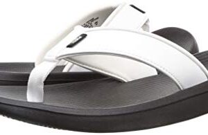 Nike Men's Kepa Kai Flip Flop Sandal (White, Numeric_14)