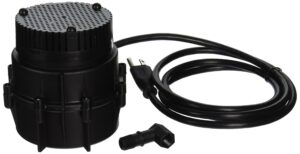 little giant 527003 nk-2 115-volt 1/40 hp submersible lubricated pump with 6-feet cord, 1-pack