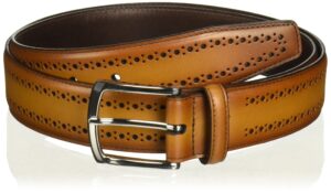 allen edmonds men's manistee belt, walnut, 40