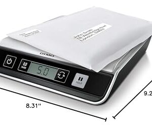 DYMO M10 Digital Package & Shipping Scale | up to 10KG Capacity | 20 cm x 20 cm