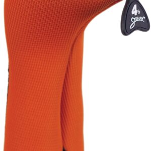 Stealth Club Covers 15110INT Hybrid ID 3-4-X Golf Club Head Cover, Flame Orange/Black