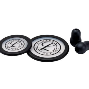 3M™ Littmann® Stethoscope Spare Parts Kit Classic III™, Cardiology IV™ and CORE, 40016, Black