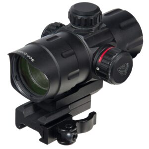 utg 4.2" ita red/green cqb dot with qd mount, riser adaptor