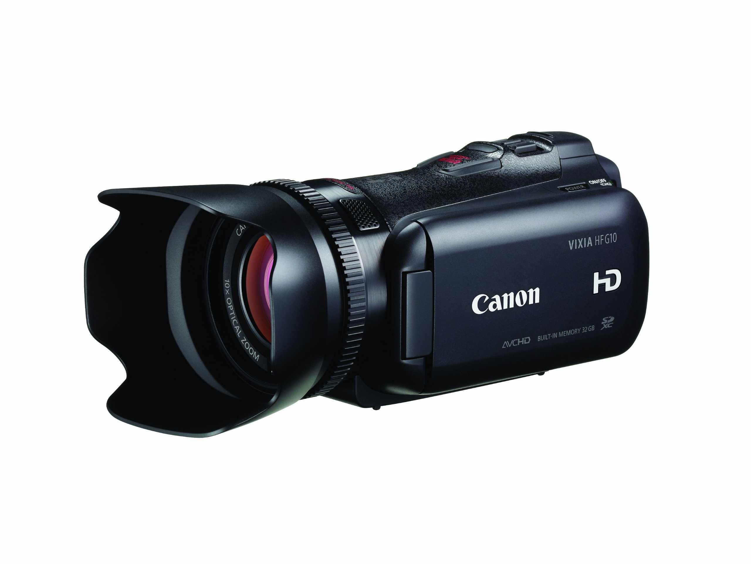 Canon VIXIA HF G10 Full HD Camcorder with HD CMOS Pro and 32GB Internal Flash Memory