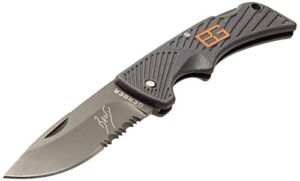 gerber bear grylls compact scout knife, drop point [31-000760],stainless steel