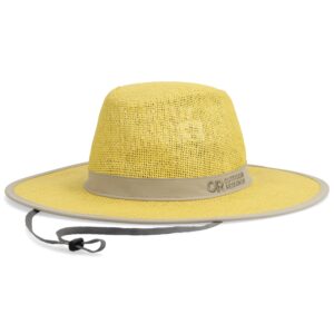 outdoor research papyrus brim sun hat, khaki, medium