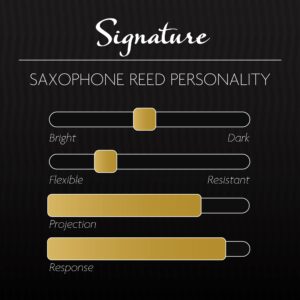 Légère Reeds - Alto Saxophone Reed, Signature, Strength 3.50 (ASG3.50) - Premium Synthetic Woodwind Reed