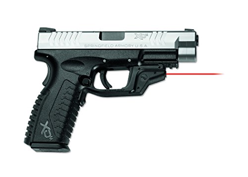 Crimson Trace LG-448 Laserguards with Red Laser, Heavy Duty Construction and Instinctive Activation for Springfield Armory XD and XD(M) Pistols, Defensive Shooting and Competition