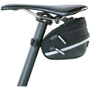 Topeak Wedge Pack II Seat Bag with F25 Fixer and Rain Cover, Large