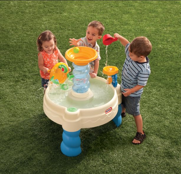 Little Tikes Spiralin' Seas Waterpark Play Table, Multicolor