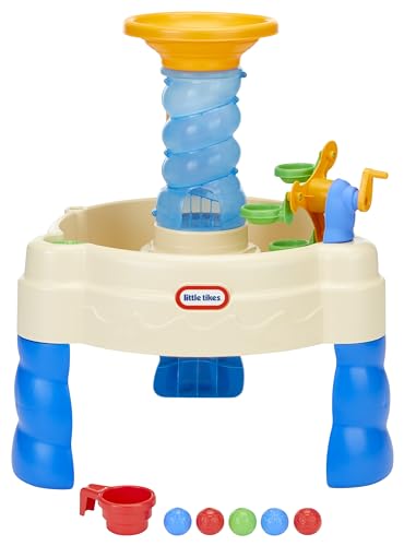 Little Tikes Spiralin' Seas Waterpark Play Table, Multicolor