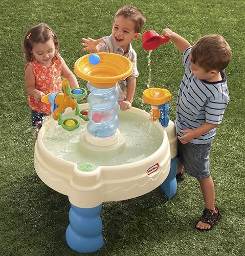 Little Tikes Spiralin' Seas Waterpark Play Table, Multicolor