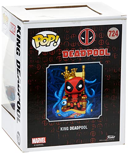 Pop! Deluxe Marvel Heroes King Deadpool on Throne Vinyl Figure