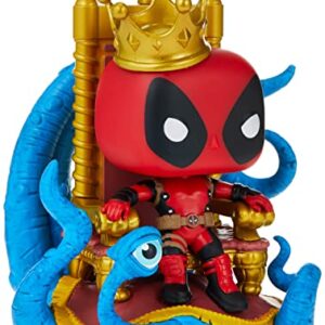 Pop! Deluxe Marvel Heroes King Deadpool on Throne Vinyl Figure