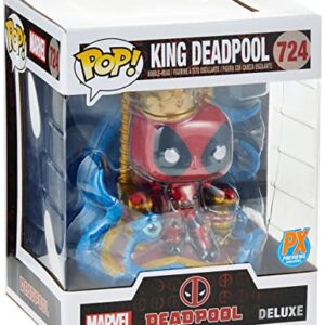 Pop! Deluxe Marvel Heroes King Deadpool on Throne Vinyl Figure