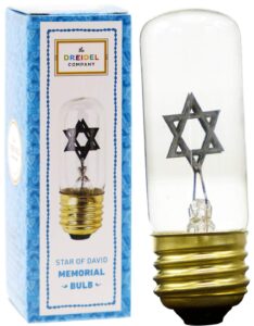 electric yahrzeit replacement bulb memorial