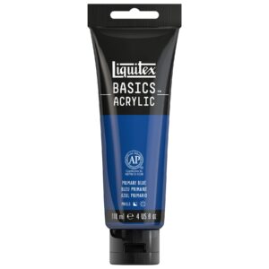 liquitex basics acrylic paint, 118ml (4-oz) tube, primary blue