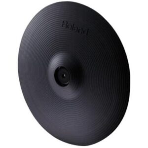 Roland CY-12C Electric Drum Crash V-Cymbal, 12-Inch, Black