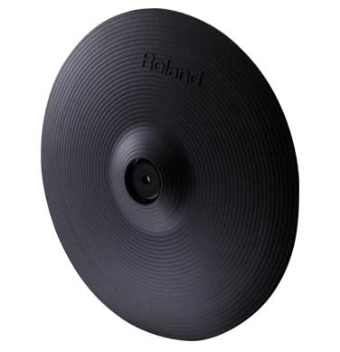 Roland CY-12C Electric Drum Crash V-Cymbal, 12-Inch, Black