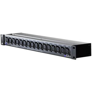 art p16 xlr balanced patchbay