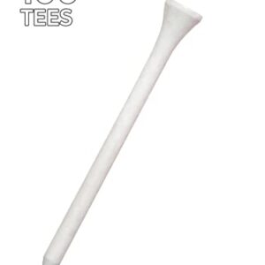 Pride Golf Tee, 2-3/4 inch Deluxe Tee , White