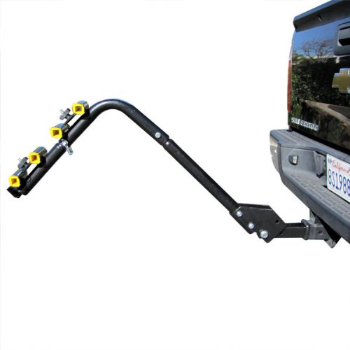 4-Bike Tow Hitch Rack Bicycle Rack Beach Cruiser Mountain Bike Rack (5/8" Hitch Lock Included)