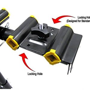 4-Bike Tow Hitch Rack Bicycle Rack Beach Cruiser Mountain Bike Rack (5/8" Hitch Lock Included)