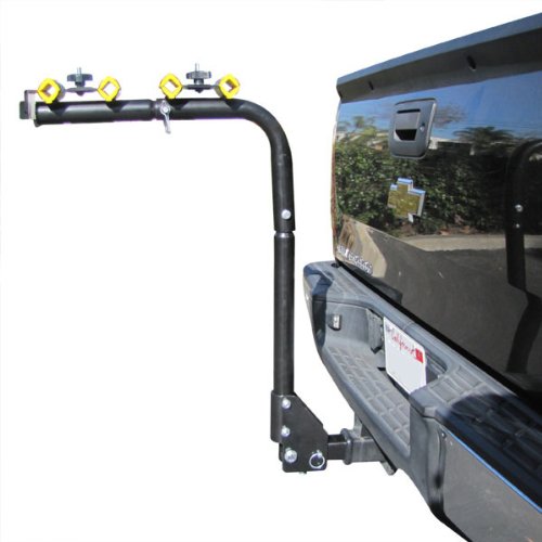 4-Bike Tow Hitch Rack Bicycle Rack Beach Cruiser Mountain Bike Rack (5/8" Hitch Lock Included)