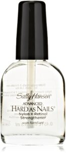 sally hansen advanced hard as nails nail enamel with nylon - natural - 0.45 oz