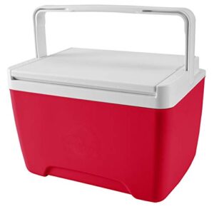 igloo island breeze 9, diablo red, 9 qt (32603)