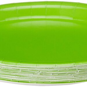 Creative Converting 24 Count Touch of Color Paper Dessert Plates, Fresh Lime