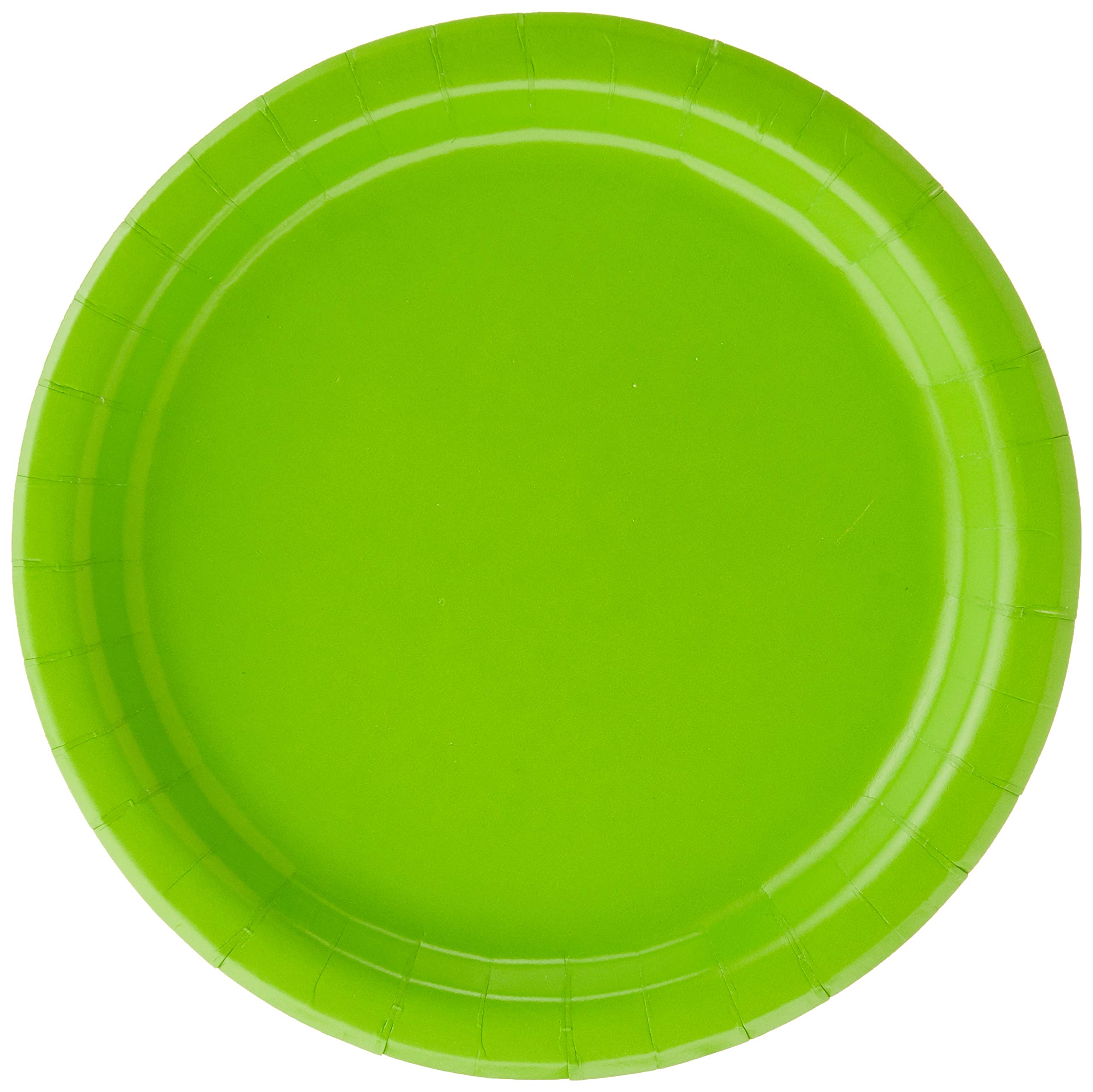 Creative Converting 24 Count Touch of Color Paper Dessert Plates, Fresh Lime