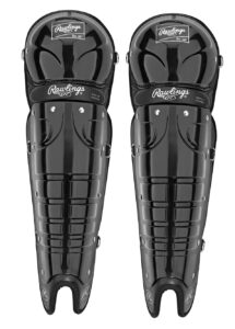 rawlings | ulgpro umpire leg guards | 17.5" | black