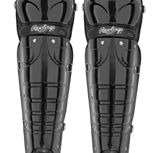 Rawlings | ULGPRO Umpire Leg Guards | 17.5" | Black