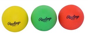 rawlings | hit trainer foam baseballs | indoor/outdoor use | 3-pack