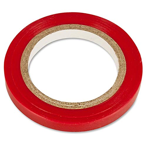 Cosco Art Tape, 1/4" W, Gloss Red