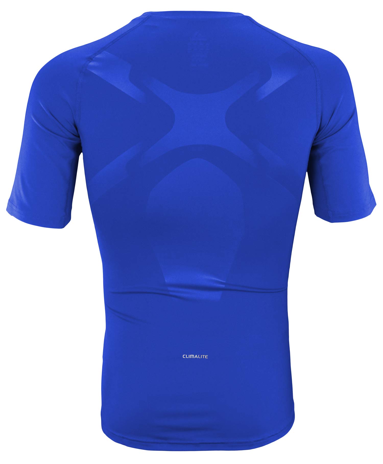 adidas Techfit Fitted Short Sleeve Top - Men's Multi-Sport L Collegiate Royal